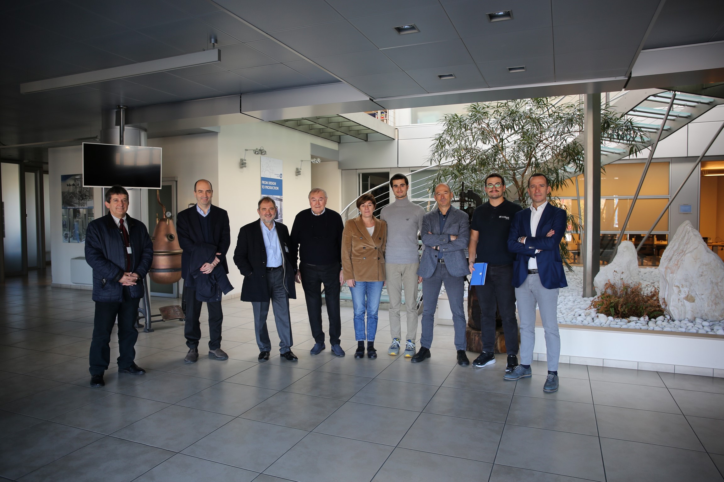 Il Gia visita TECNinox Group: modello aziendale d’avanguardia